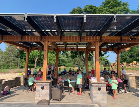 Solar-Powered EV Charging Station | Eco-Justice Center – Racine, WI
